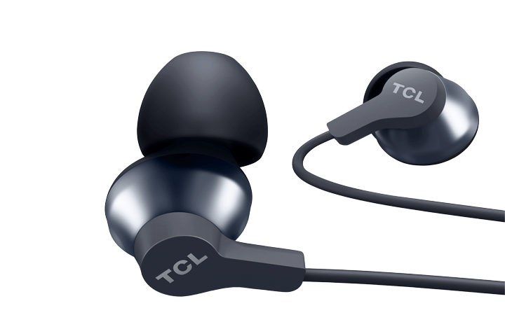 TCL Midnight Blue In-ear Headphones with Mic - ELIT200BL | TCL USA