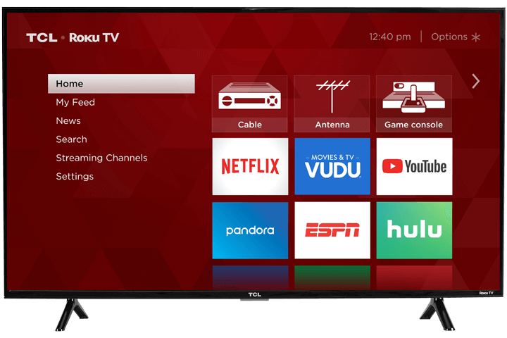 TCL 43" Class 4-Series 4K UHD HDR Roku Smart TV - 43S423 | TCL USA