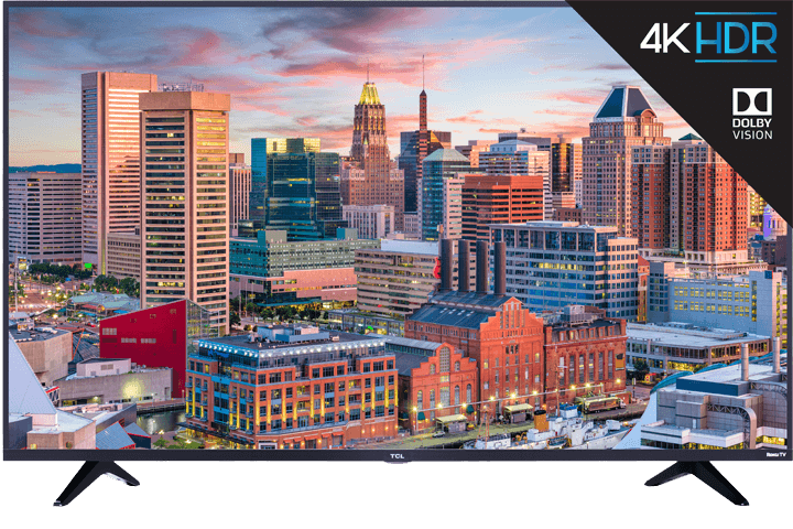 TCL 55" Class 5-Series 4K UHD Dolby Vision HDR Roku Smart TV - 55S515 ...